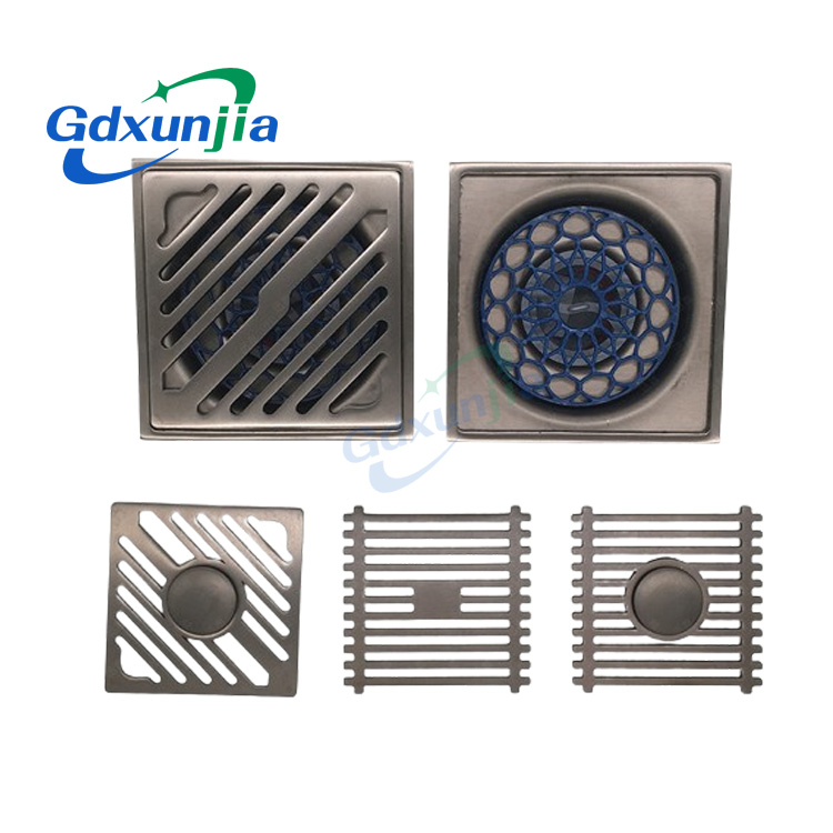 Popular styles of stainless steel floor drains – Xunjia Stainless Steel
